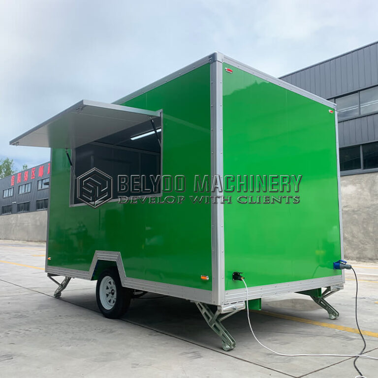 Commercial Mobile Food Trailer | Fast Food Truck for Sale - Belyoo