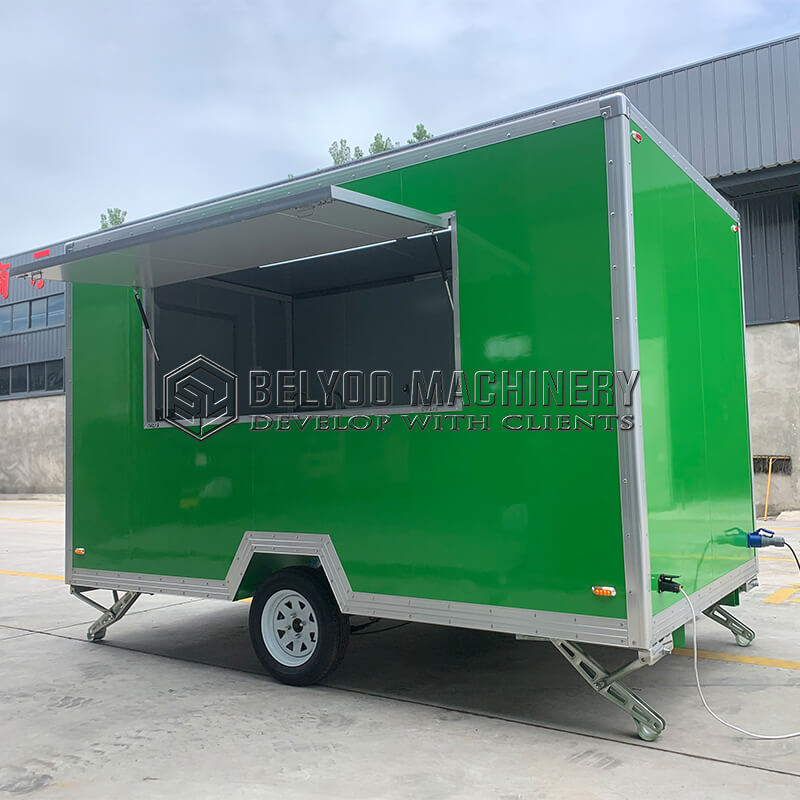 Customize Mobile Food Trailer | Ice Cream Taco Carts - Belyoo Food ...
