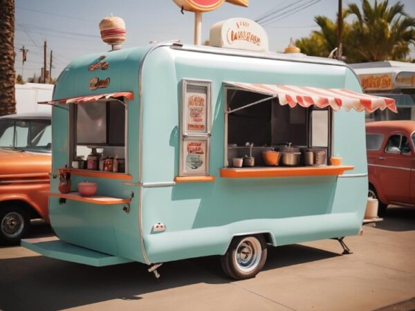 Retro Food Trailer: Bringing Classic Taste to the Streets - Belyoo Food ...