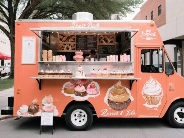 Dessert Food Trucks: Sweet Mobile Station - Belyoo Food Truck Trailer