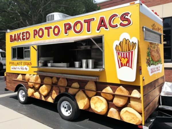 Baked Potato Cart: Delicious Food on the Move, Classic Food That Never ...
