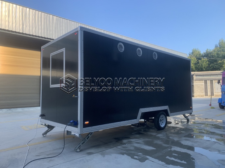 Explore the Mexican Flavor of the Taco Food Trailer - Belyoo Food Truck ...