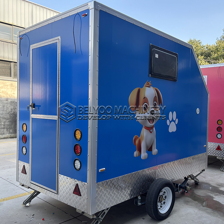 Customizable Hot Sale Pet Grooming Trailer, Mobile Dog Wash Trailer ...